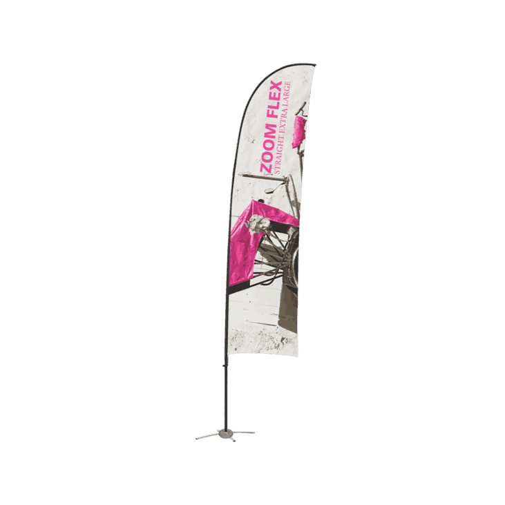 Zoom Flex - Extra Large Flag - 18' - DisplayFirm